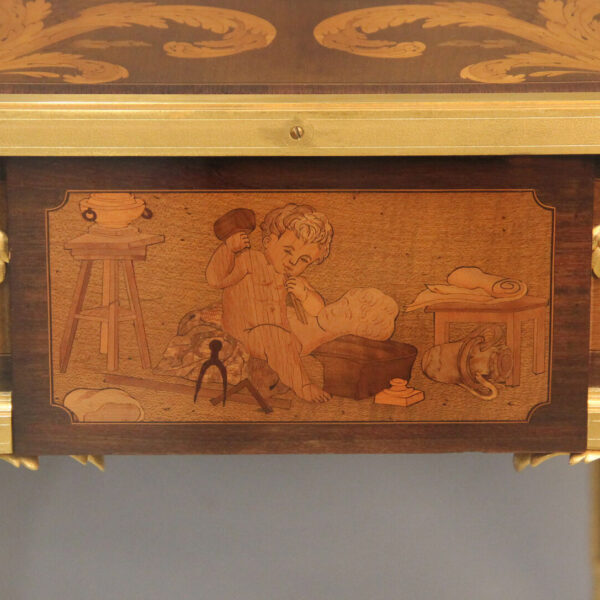 A Magnificent Late 19th Century Louis XVI Style Gilt Bronze Mounted ...