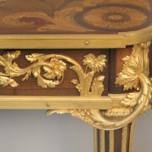 A Magnificent Late 19th Century Louis XVI Style Gilt Bronze Mounted ...